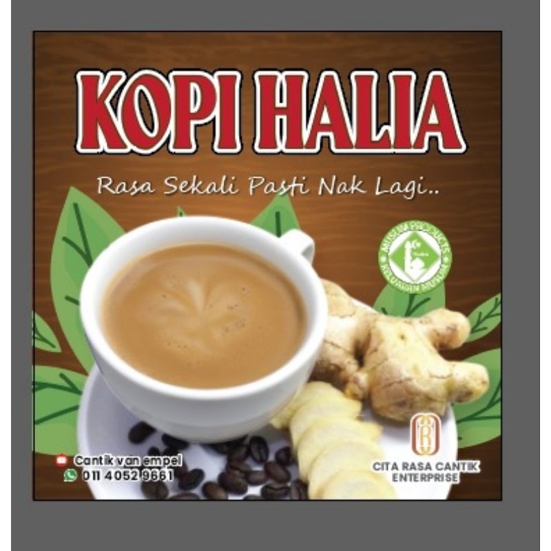 KOPI HALIA home made 100 gram, asli daripada jawa tengah indonesia ...