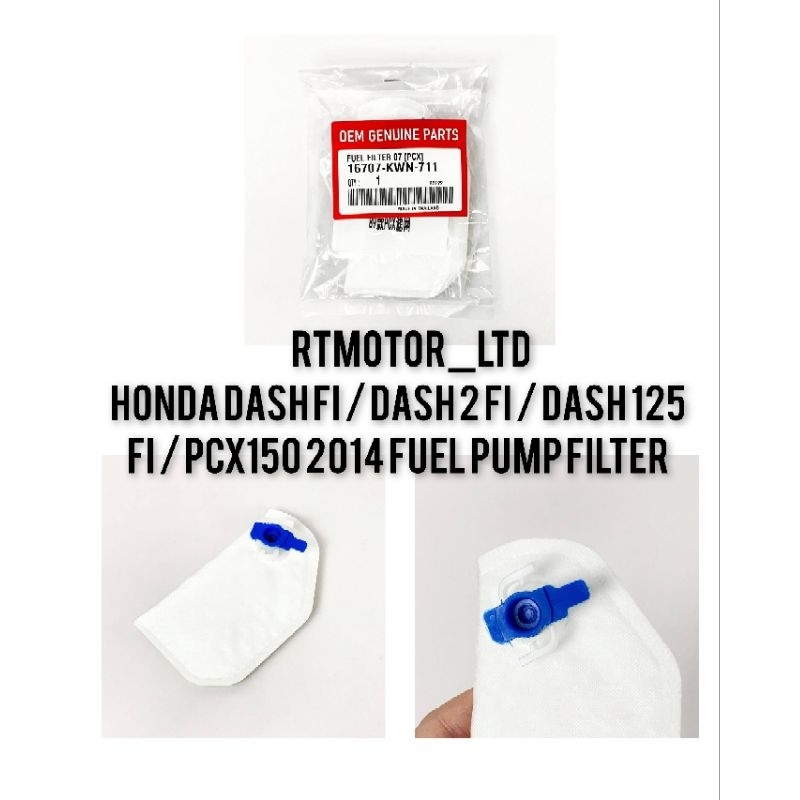 HONDA DASH FI / DASH 2 FI / DASH 125 FI / PCX 150 2014 FUEL PUMP FILTER ...