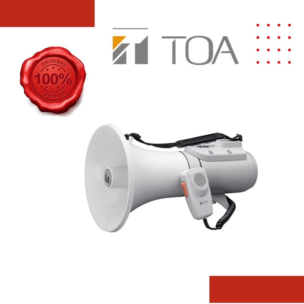 TOA ER2215 Shoulder Type Megaphone | Shopee Malaysia