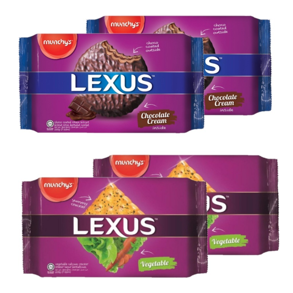 Munchy's Lexus Biscuits Assorted 200g x 2 Packs | Shopee Malaysia