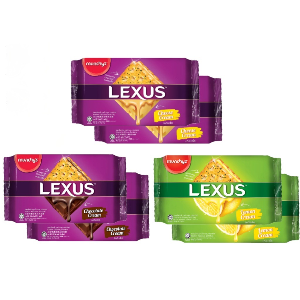 Munchy's Lexus Sandwich Assorted 190g x 2 Packs | Shopee Malaysia