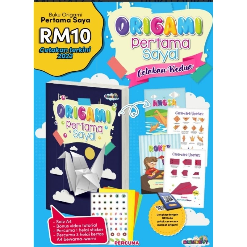Buku Origami Saya(MH) | Shopee Malaysia