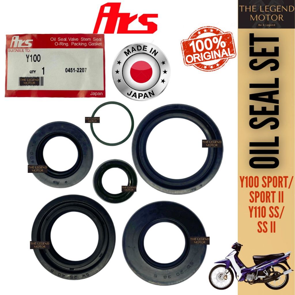 Y110 SS SS2 SS1 Y110SS Y100 SPORT SPORT2 2 Oil Seal set GASKET ENGINE ...