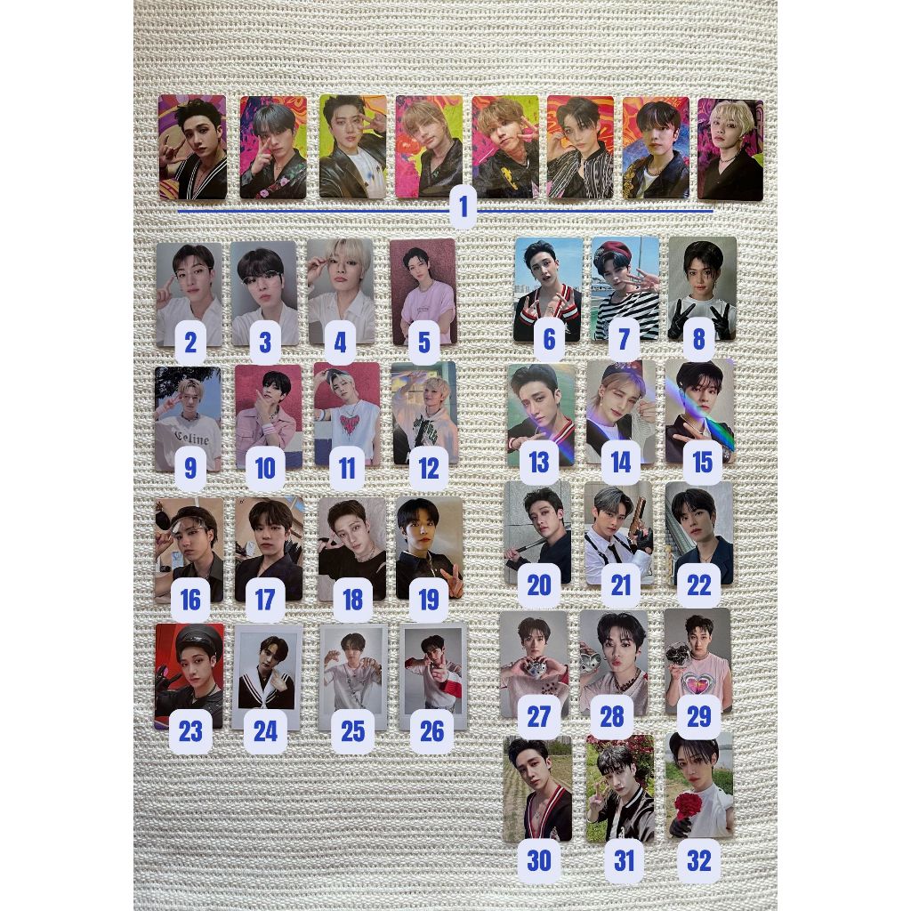 Stray Kids Maxident Official Photocard POB SKZ Bang Chan Lee Know ...