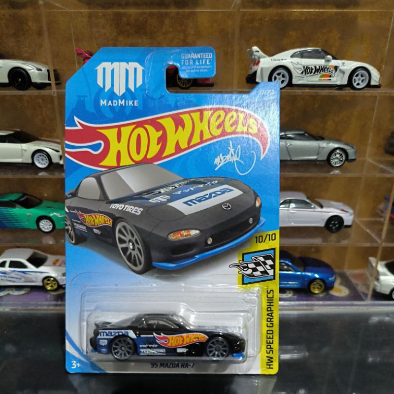 Hot Wheels Mazda RX7 US Card Bad Card | Shopee Malaysia
