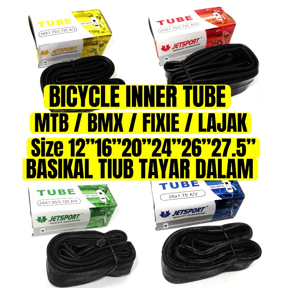 CANDY BICYCLE INNER TUBE TYRE TIUB TAYAR DALAM BASIKAL AV/FV BUTYL ...