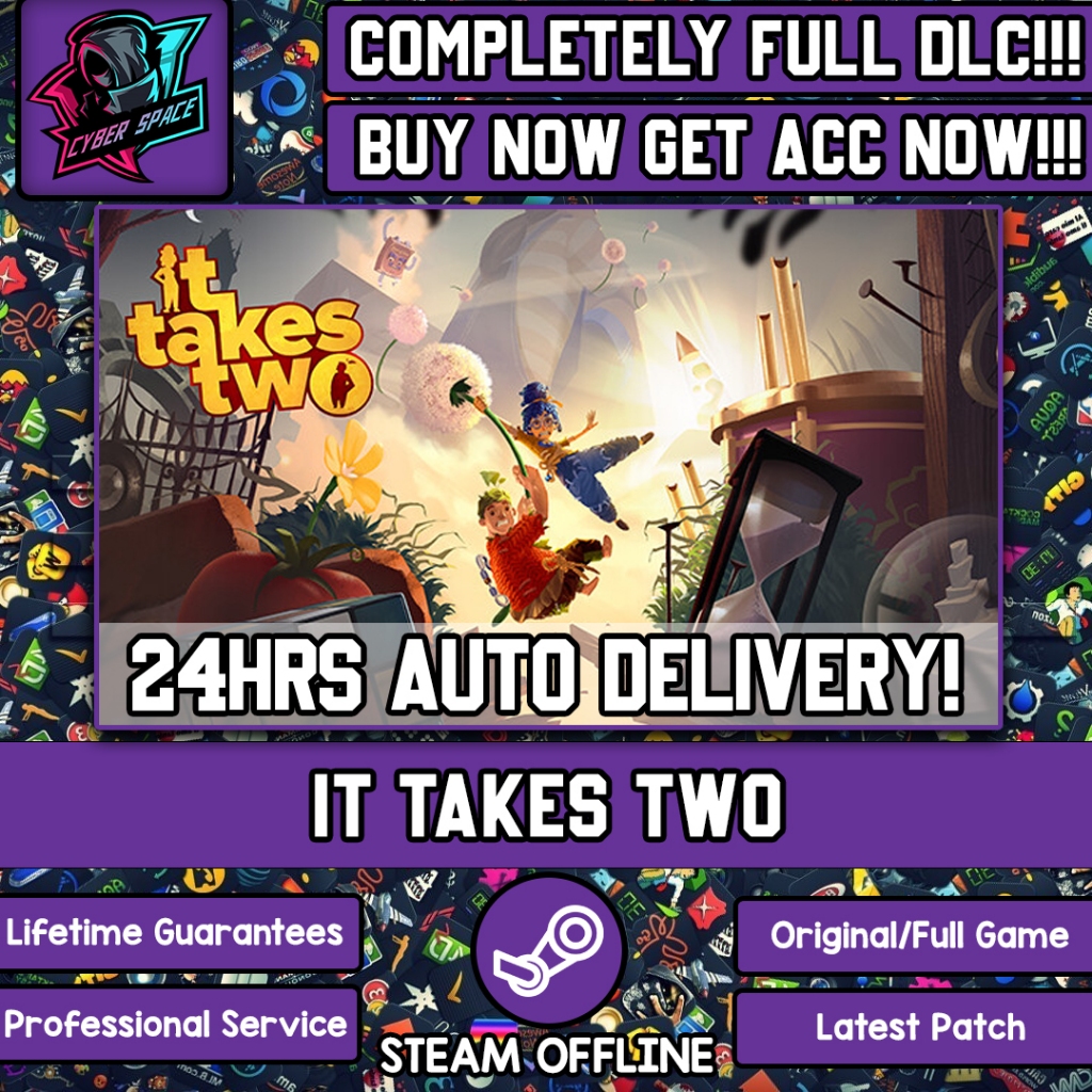 It Takes Two [Auto Delivery] [Steam Offline] [Full DLC] Cyber Space PC ...