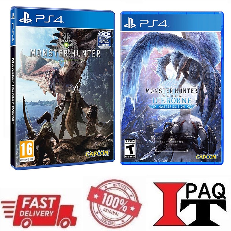 PS4 Monster Hunter World | PS4 Monster Hunter World Iceborne Master ...