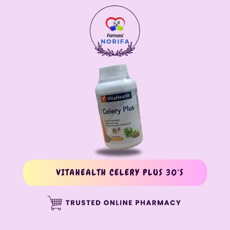 VITAHEALTH CELERY PLUS 30 TABLETS (celery extract) | Shopee Malaysia