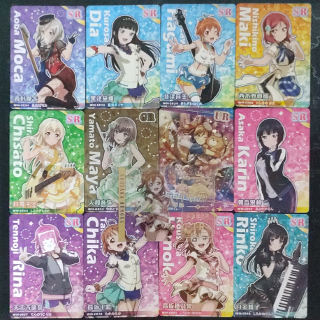WAIFU CARD (ALL 13PCS Photo Display) | Shopee Malaysia