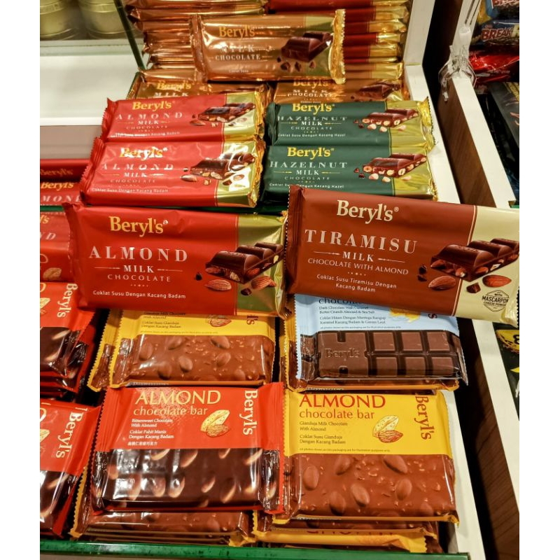 BERYLS BAR COLLECTIONS ALL FLAVOR 90G-160G | Shopee Malaysia