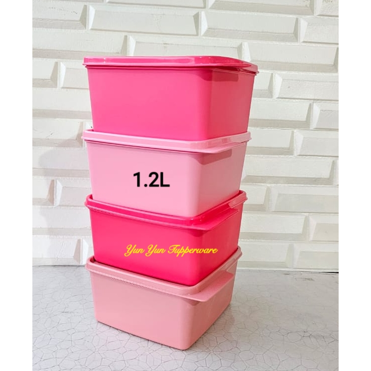 Tupperware Cozy Nest / Snack & Stack (2 PCS / 4PCS) 1.2L | Shopee Malaysia