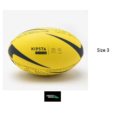 R100 Kids' Rugby Ball Initiation Size 3 - Yellow | Shopee Malaysia