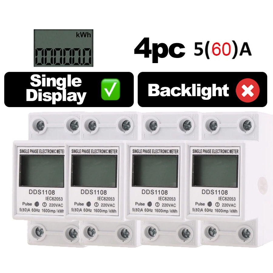 Sub Meter Digital Aircon Power Elektrik Monitor Meter Submeter Room ...