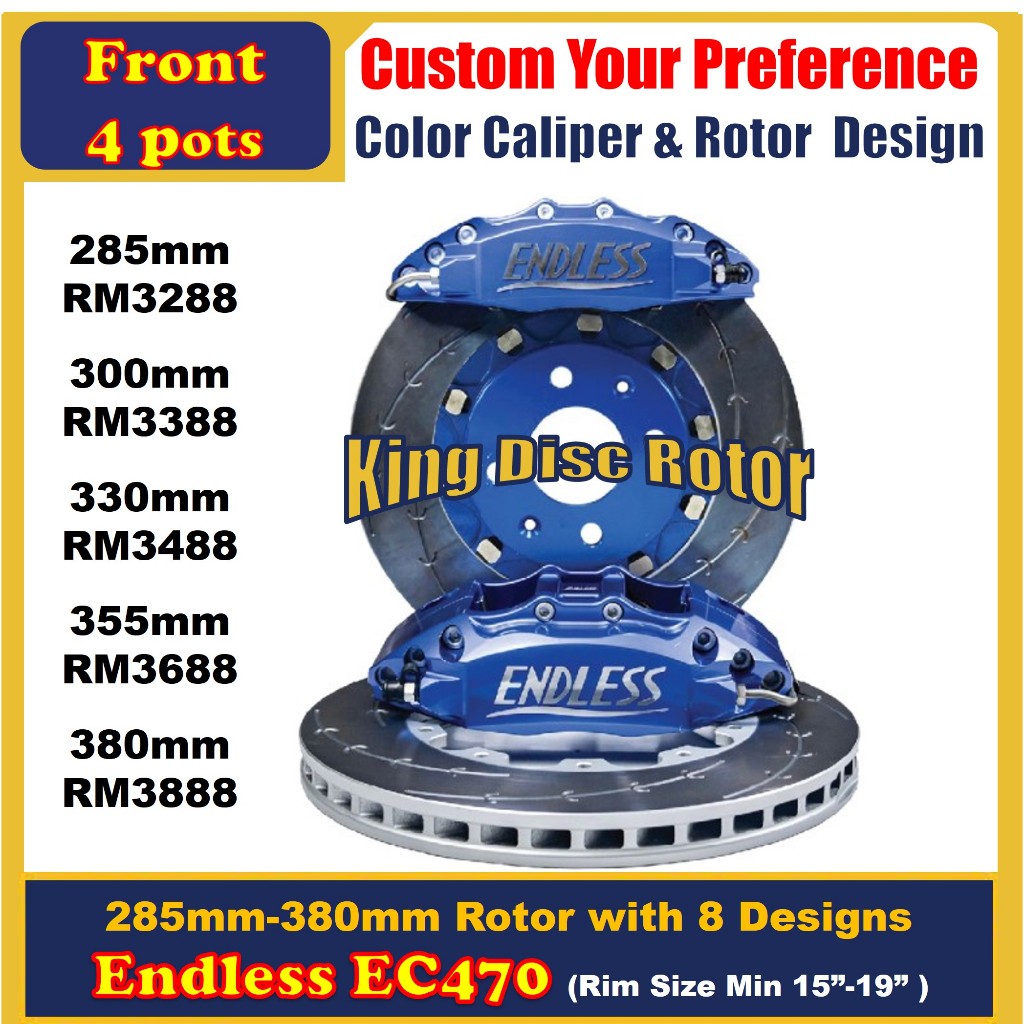 Brembo AP Racing Endless Akebono Alcon Caliper 4pot 6pot F40 F50 18Z ...