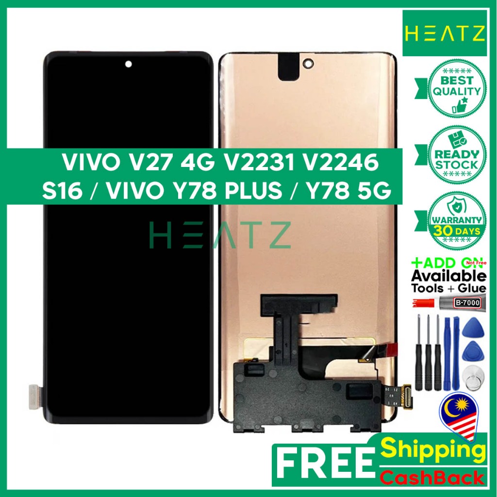 OLED LCD FOR VIVO VVO Y78 5G / VIVO V27 5G / VIVO S16 / VIVO Y78 PLUS ...