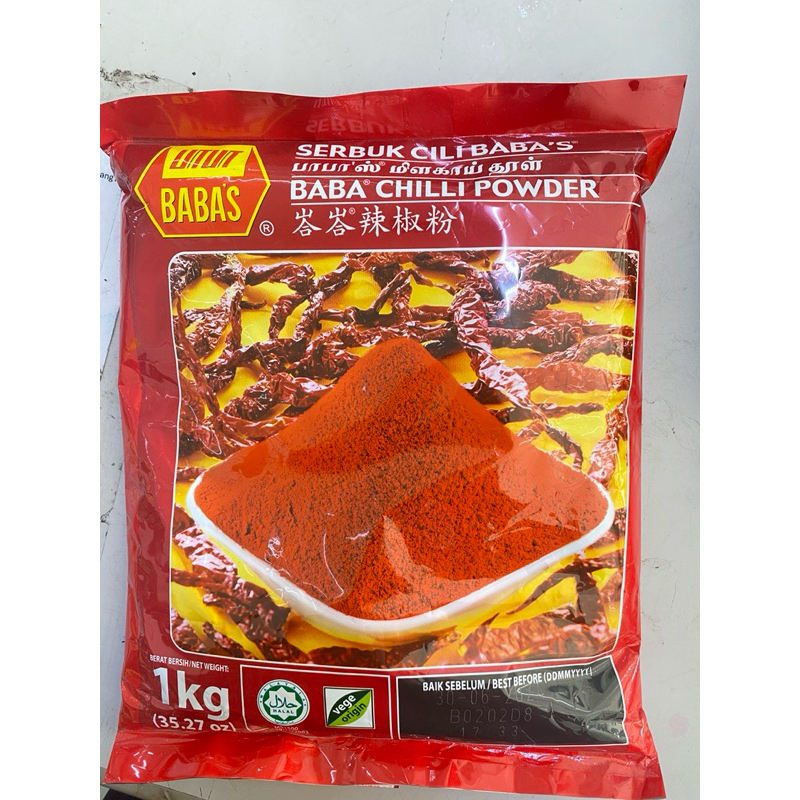 cili powder babas (1kg) | Shopee Malaysia