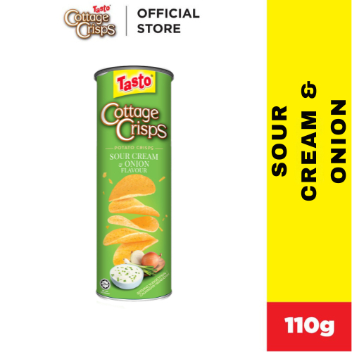 Tasto Cottage Crisps Sour Cream & Onion | Shopee Malaysia