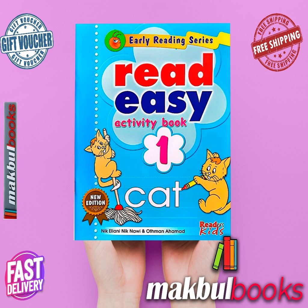 EARLY READING SERIES: READ EASY ACTIVITY BOOK 1 (NEW EDITION) | Shopee ...