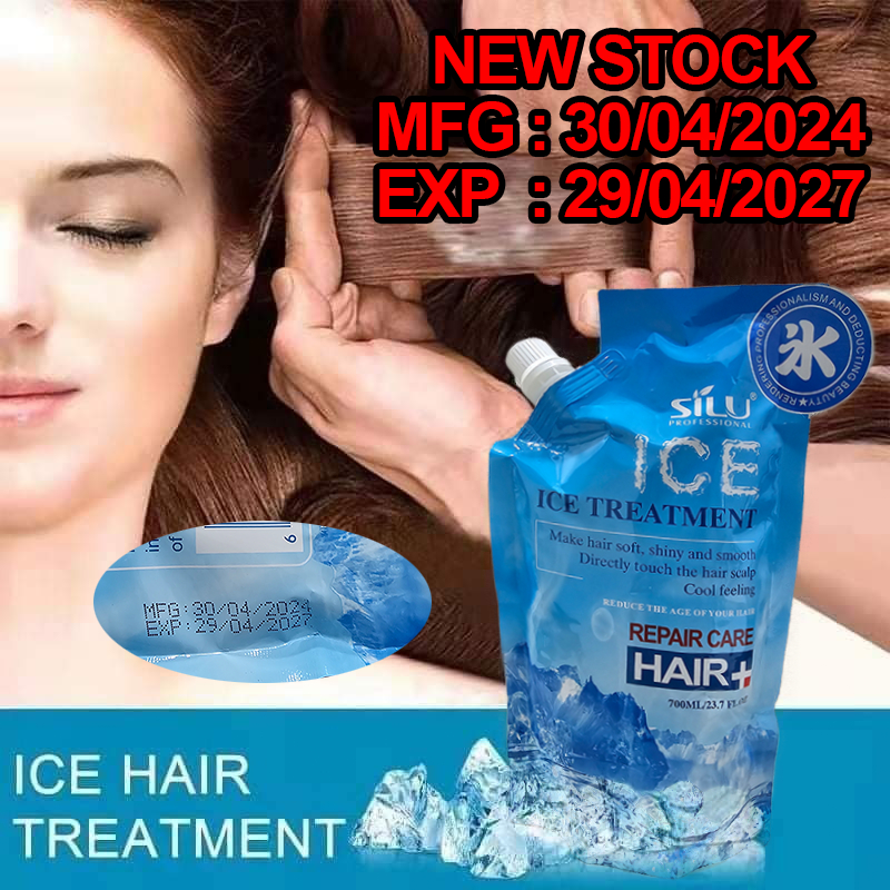 SILU Ice Repair Care Mint Cool Therapy Hair & Scalp Spa Treatment Mask ...