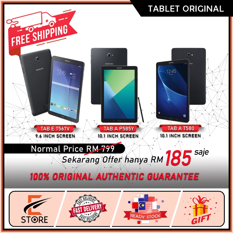[💯ORI💯] TABLET SAMSUNG TAB E T560 | TAB A P580/T580/T510/T387/T590/T595 ...