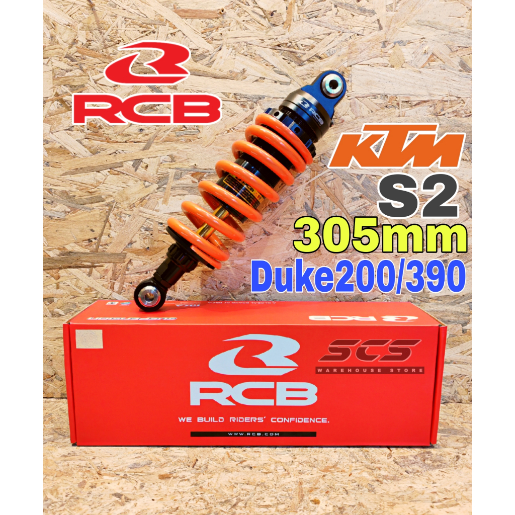 RCB S2 Monoshock KTM DUKE200 DUKE250 DUKE390 V2 Absorber Mono ...