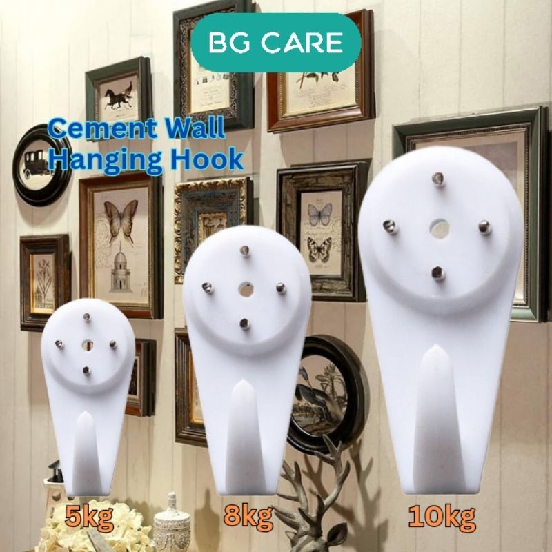 Strong Traceless Nail Hook Nails Wall Hook Mount Mirror Photo Frame ...