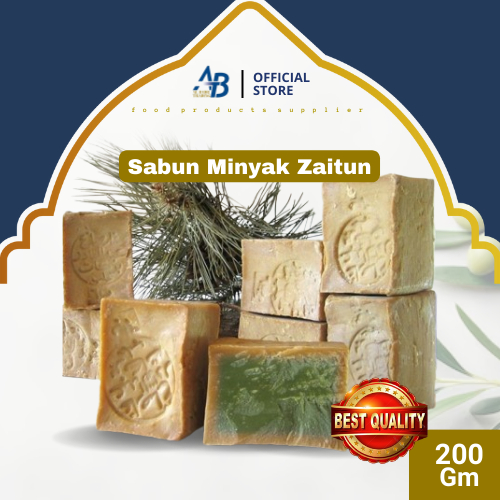 SABUN OLIVE - HALAB LAUREL SOAP 200gm - Olive Laurel Oil Zaitun ...