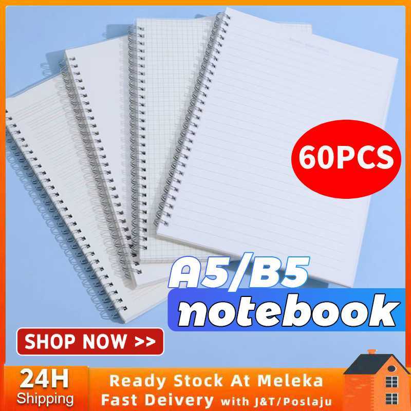 🔥Notebook Buku Tulis Nota Tebal Exercise Book Journal Memo Transparent ...