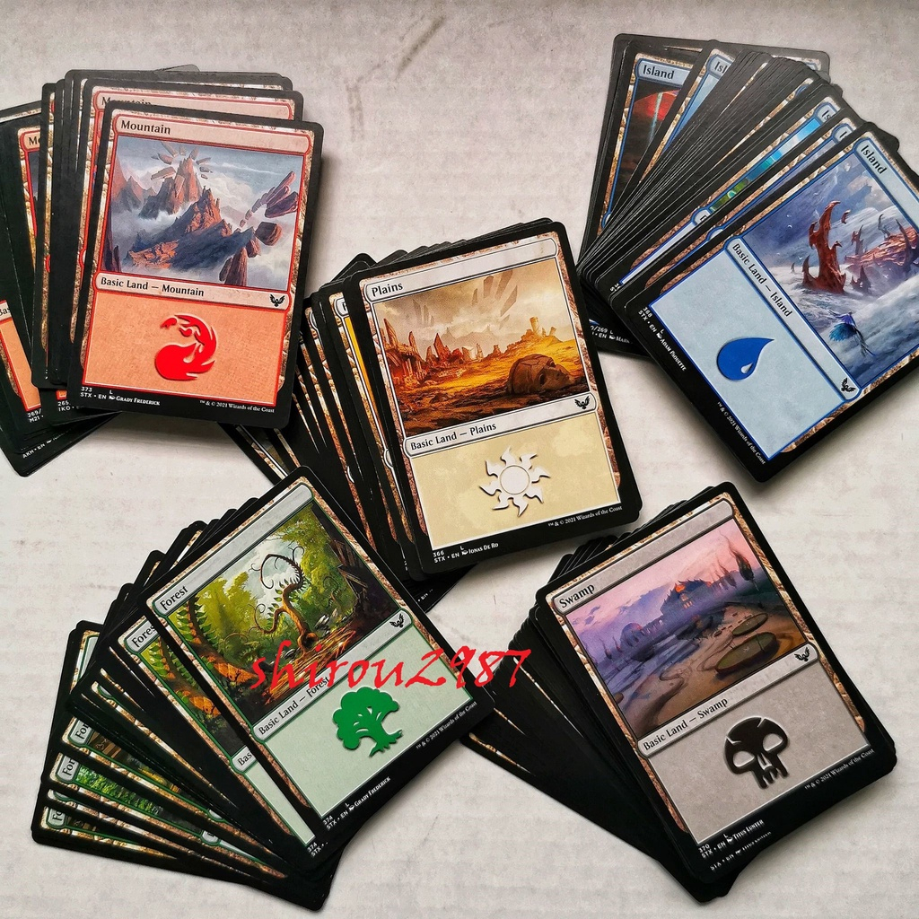 Magic The Gathering Basic Land Bundle MTG | Shopee Malaysia