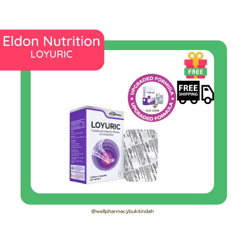 Eldon Nutrition Loyuric 60's | Shopee Malaysia