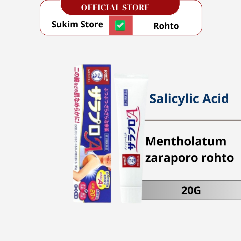 Japanese Mentholatum zaraporo rohto folliculitis removal cream relieves ...