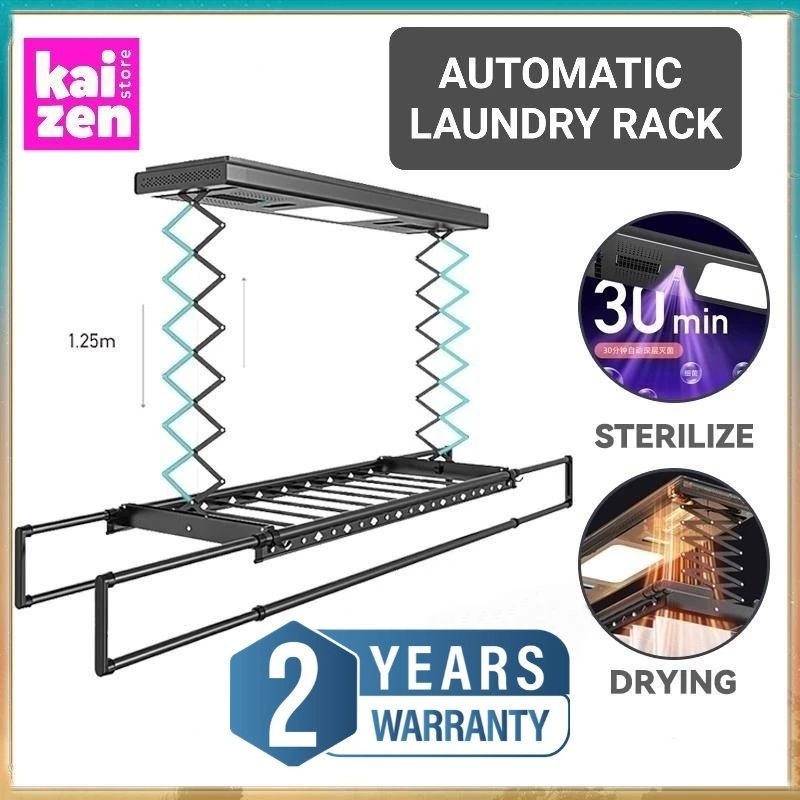 📢KAIZEN STORE MALAYSIA📢 [HOT DRY + UV VERSION] Electric Drying Rack ...