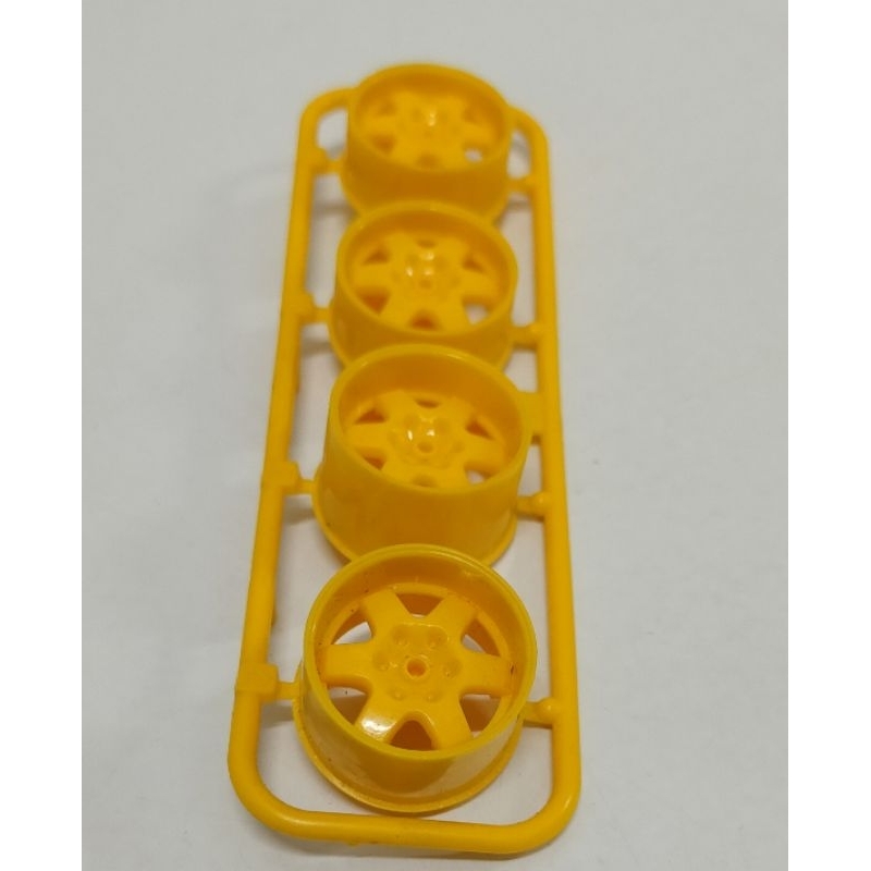 Tamiya Mini4WD_Yellow Rim TE 6 Spokes | Shopee Malaysia