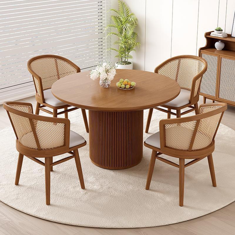 Roman column round dining table (table only) | Shopee Malaysia