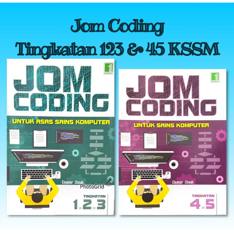 Jom Coding Untuk Asas Sains Komputer Tingkatan 123 & 45 KSSM | Shopee ...