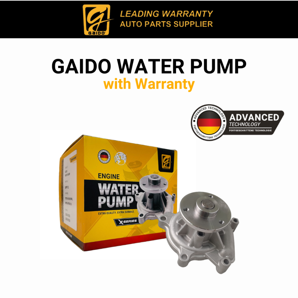 Gaido Water Pump - PROTON GEN 2, PERSONA, SAGA BLM, SAGA FLX 1.3,1.6 ...