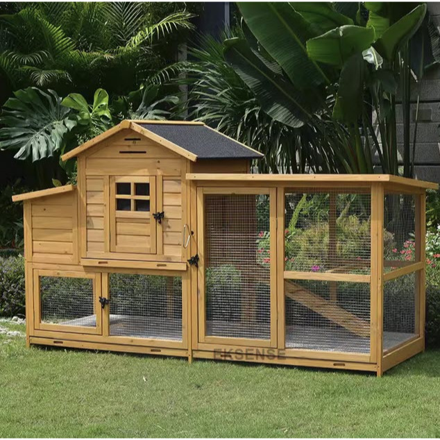 Outdoor Chicken Cage Large Coop Pigeon Cage Reban Ayam Kayu Sangkar ...