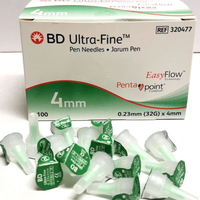 BD Ultra-Fine Pro pen Needles 4mm | Shopee Malaysia