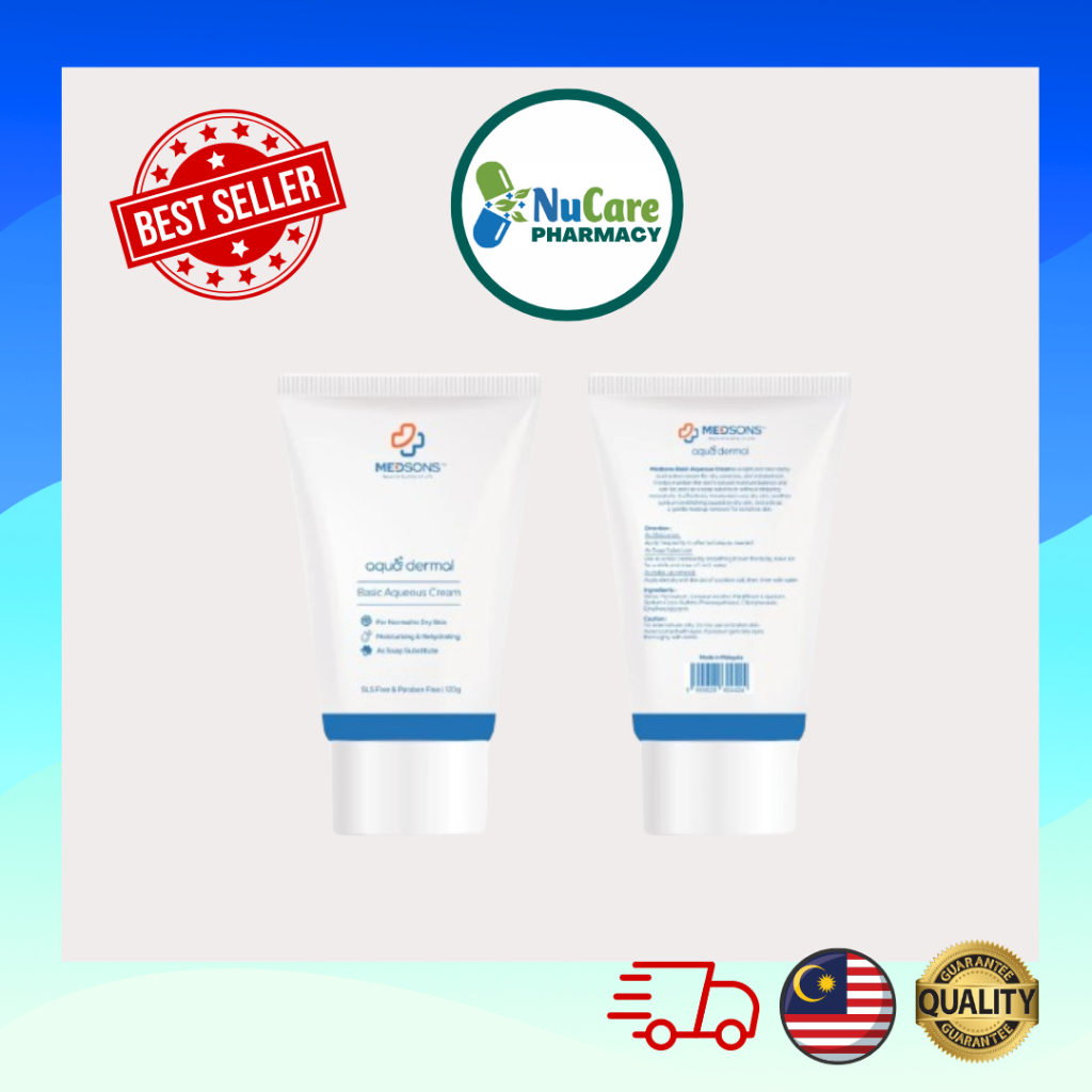 MEDSONS BASIC AQUEOUS CREAM 120G | Shopee Malaysia