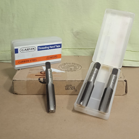 GARVIN TOOLS Carbon Steel Threading Hand Taps (M10/ M12/ M14/ M16 ...