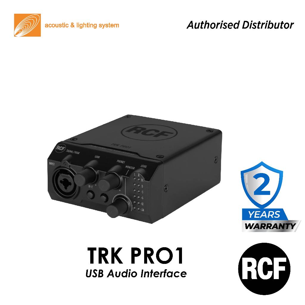 RCF TRK PRO1 USB Audio Interface | Shopee Malaysia