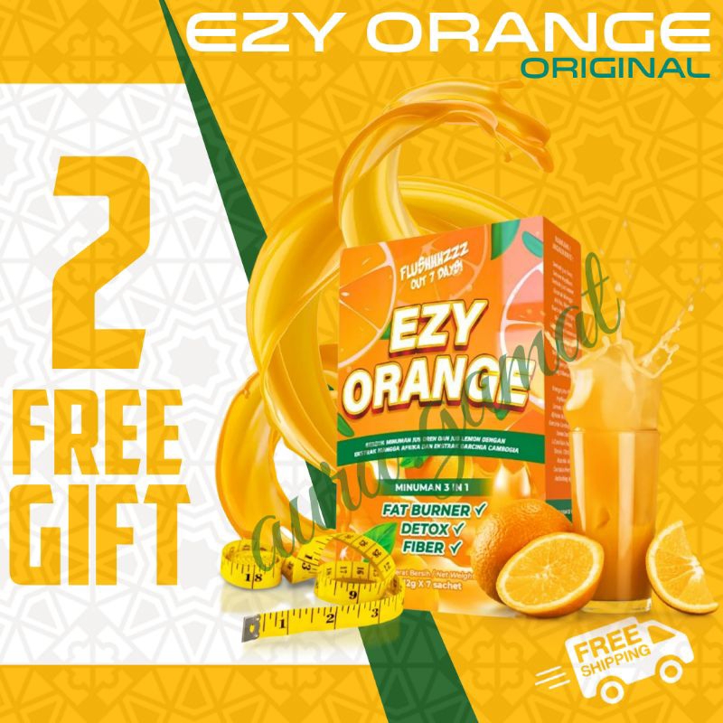 EZY ORANGE DETOX 12g ORIGINAL HQ | Shopee Malaysia