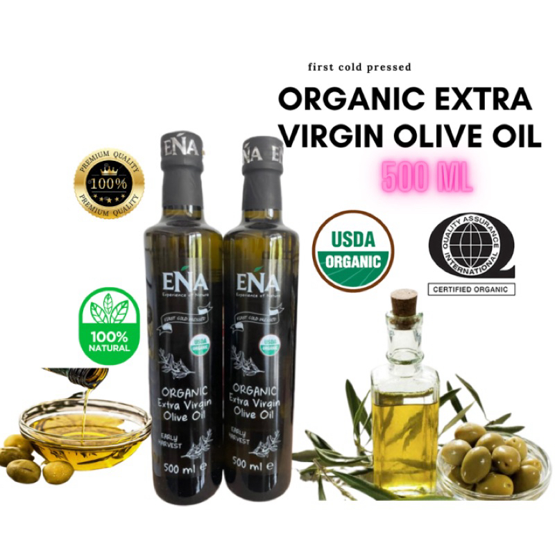 ENA ORGANIC EXTRA VIRGIN OLIVE OIL | Shopee Malaysia