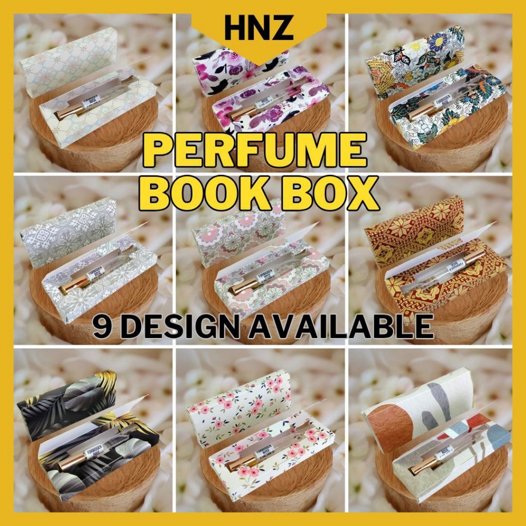 [NEW] PEN PERFUME BOOK BOX UNIVERSAL DESIGN 1PCS /Perfume Packaging Box ...