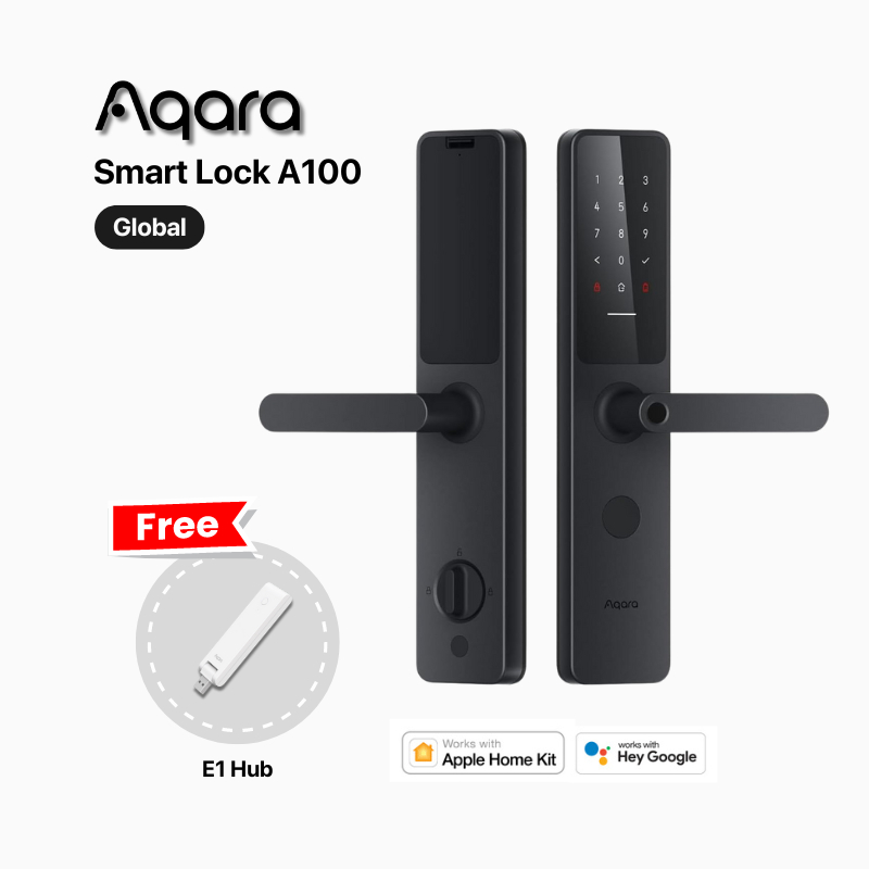 Aqara Smart Lock A100 Zigbee (Global Version) Smart Digital Door Lock ...