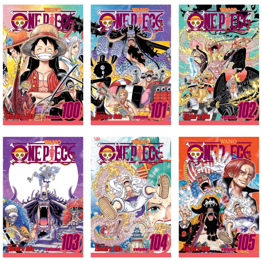 [Original] Comic One Piece by Eiichiro Oda Vol 1 - 10, 100 - 107 ...