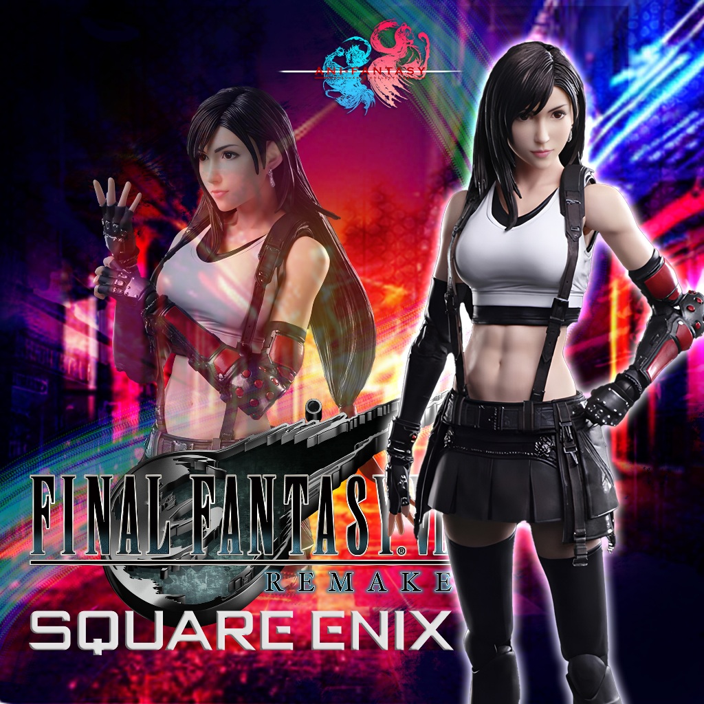Square Enix, Tifa Lockheart Play Arts Kai, Final Fantasy 7 Remake (PVC ...