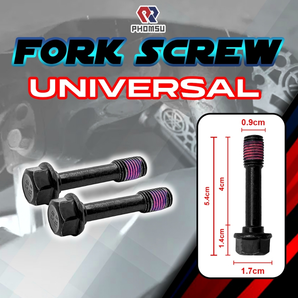 PHOMSU HEAVY DUTY Special Fork Screw Y15ZR/VF3i/RS150R/LC135/NVX155 ...