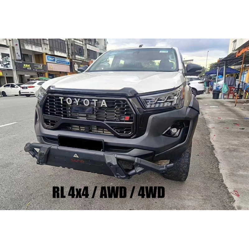 SAFIR front nudge bull jungle bar Toyota Hilux revo rocco rogue dmax ...